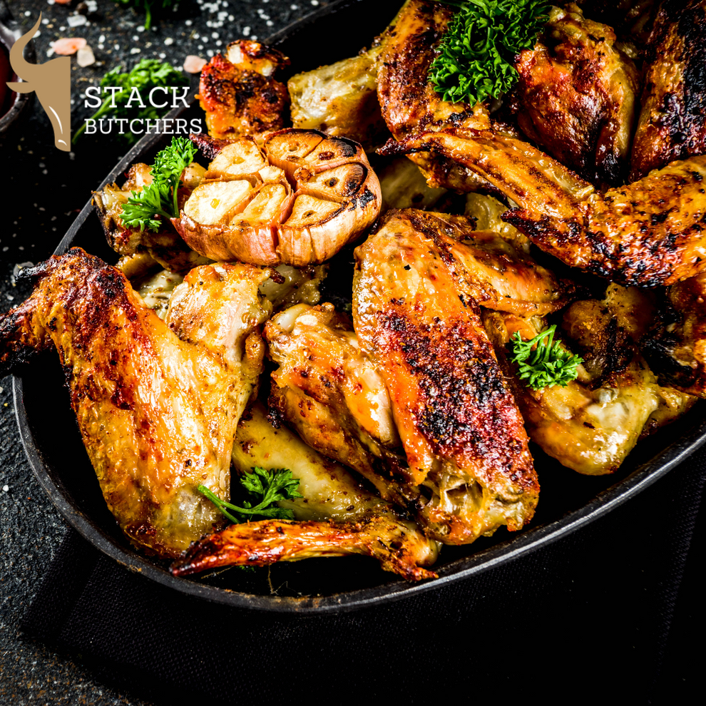 Hot & Spicy chicken wings – Stack Butchers